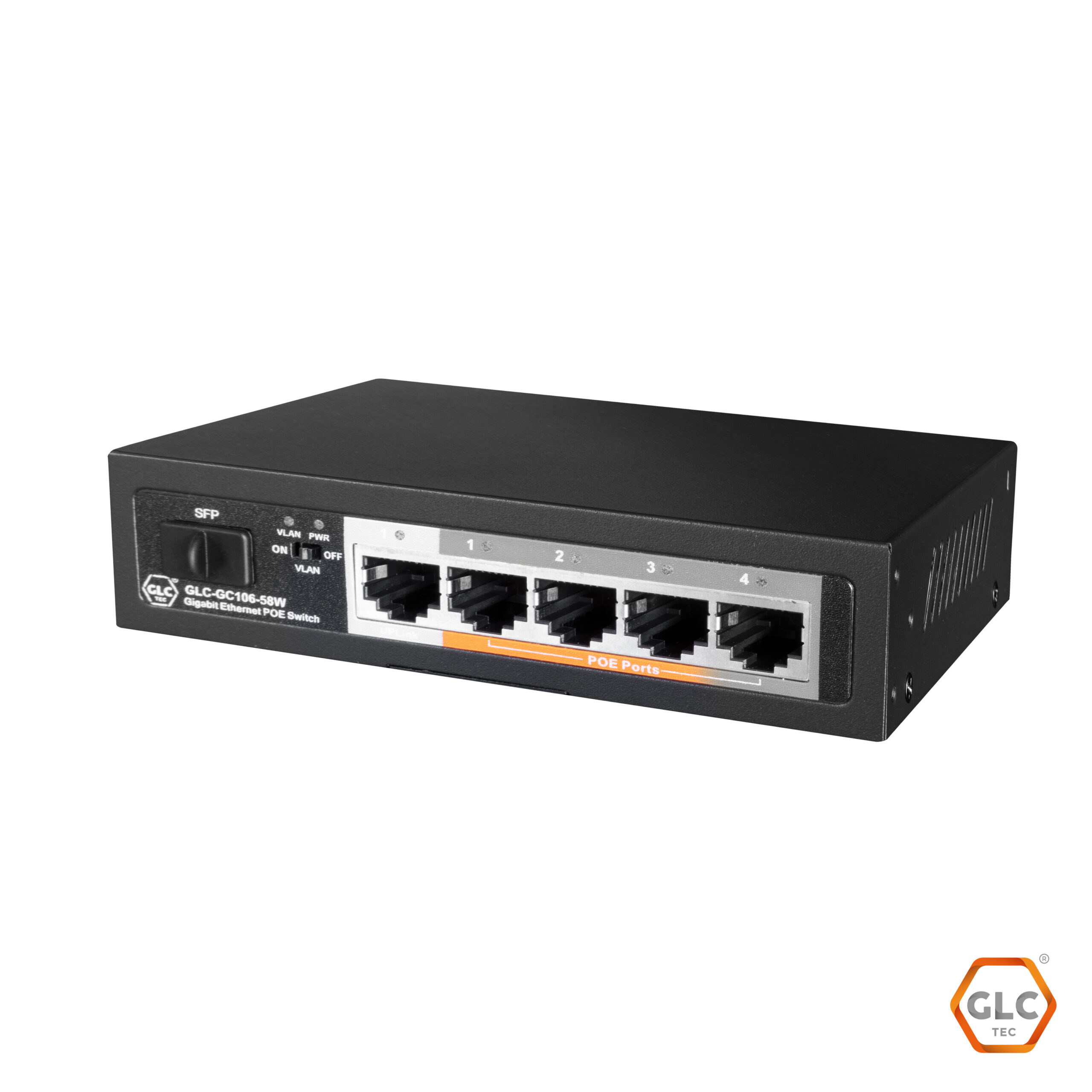 GLC GLC-GC106-58W 60 Switch 4 ports poe - Sawerin Networks