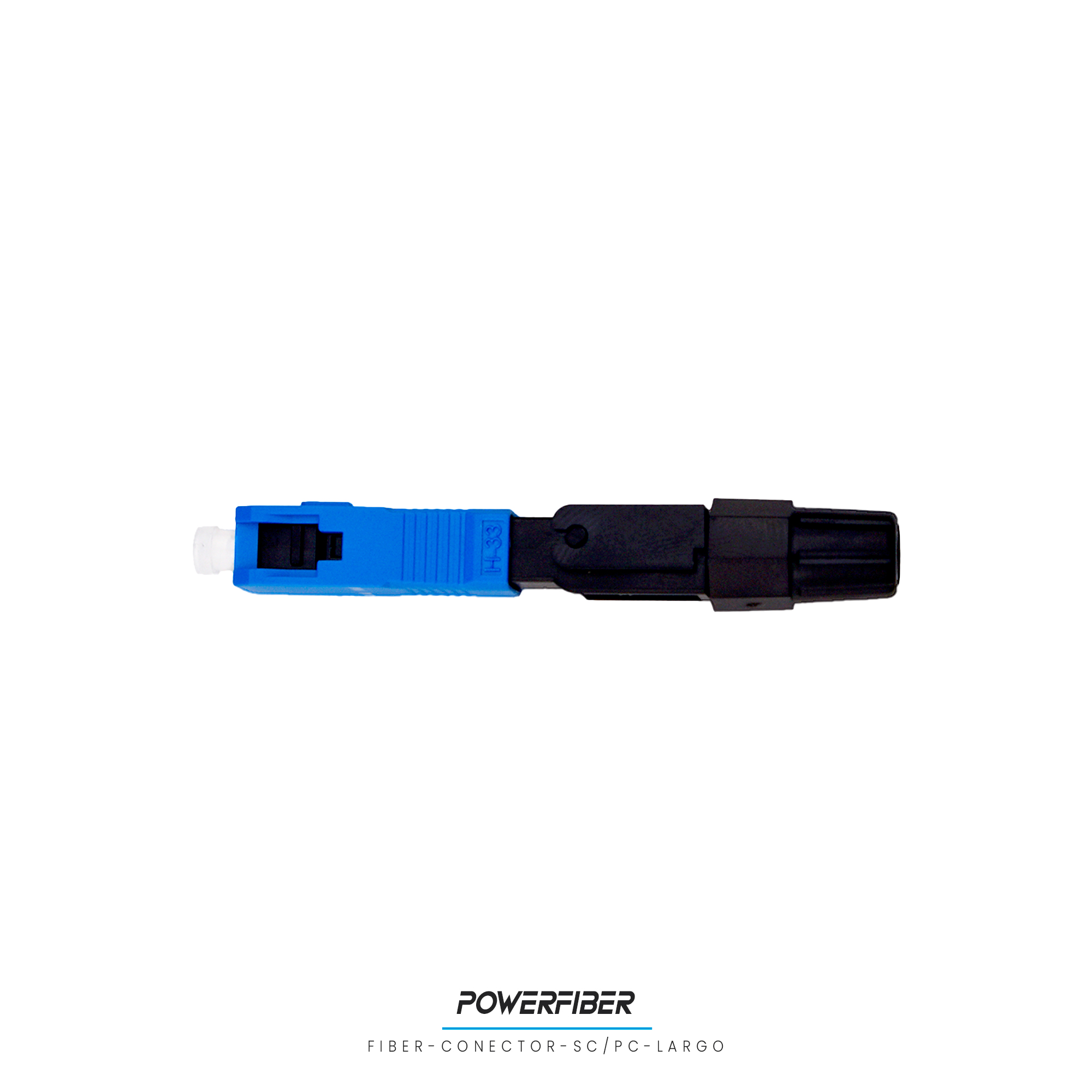 POWERFIBER FIBER-CONECTOR-SC/PC-LARGO CONECTOR MECANICO CAPUCHON LARGO ...