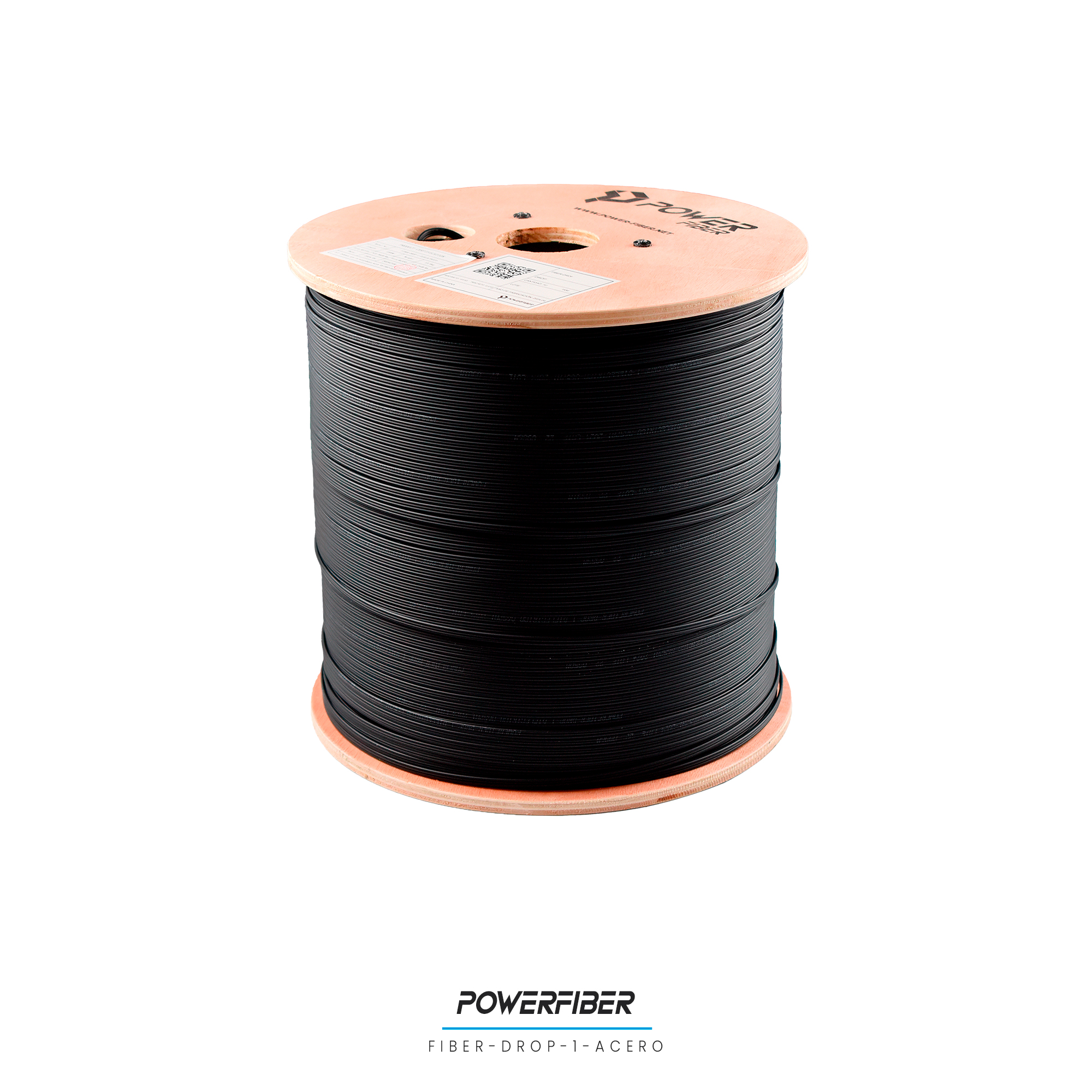 POWERFIBER FIBER-DROP-1-ACERO DROP 1 HILO ACERO - Sawerin Networks