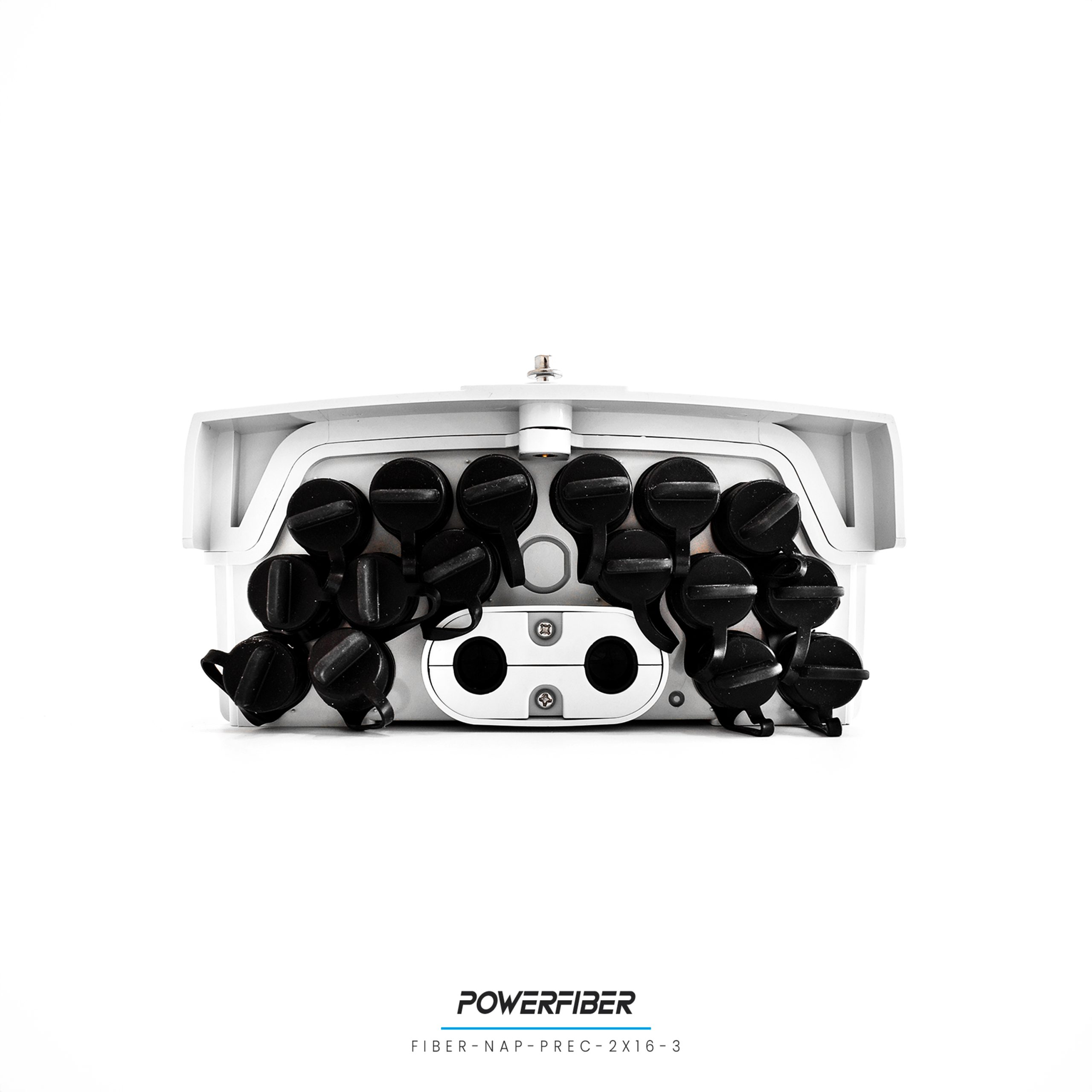POWERFIBER FIBER-NAP-PREC-2X16-3 CAJA EXTERIOR FTTH PRECONNECT 2X16 CON ...