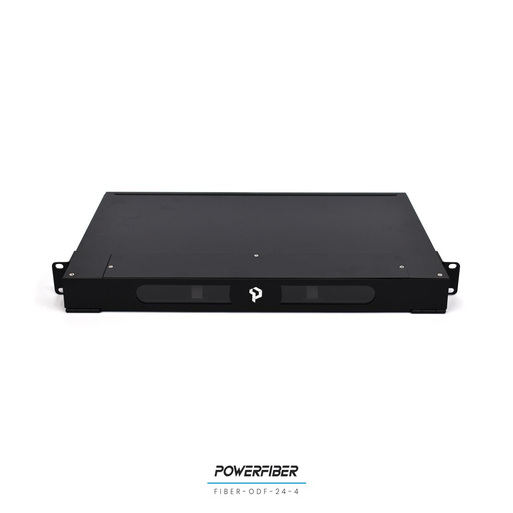 POWERFIBER FIBER-ODF-24-4 DISTRIBUIDOR DE FIBRA OPTICA 24 PUERTOS CON ...