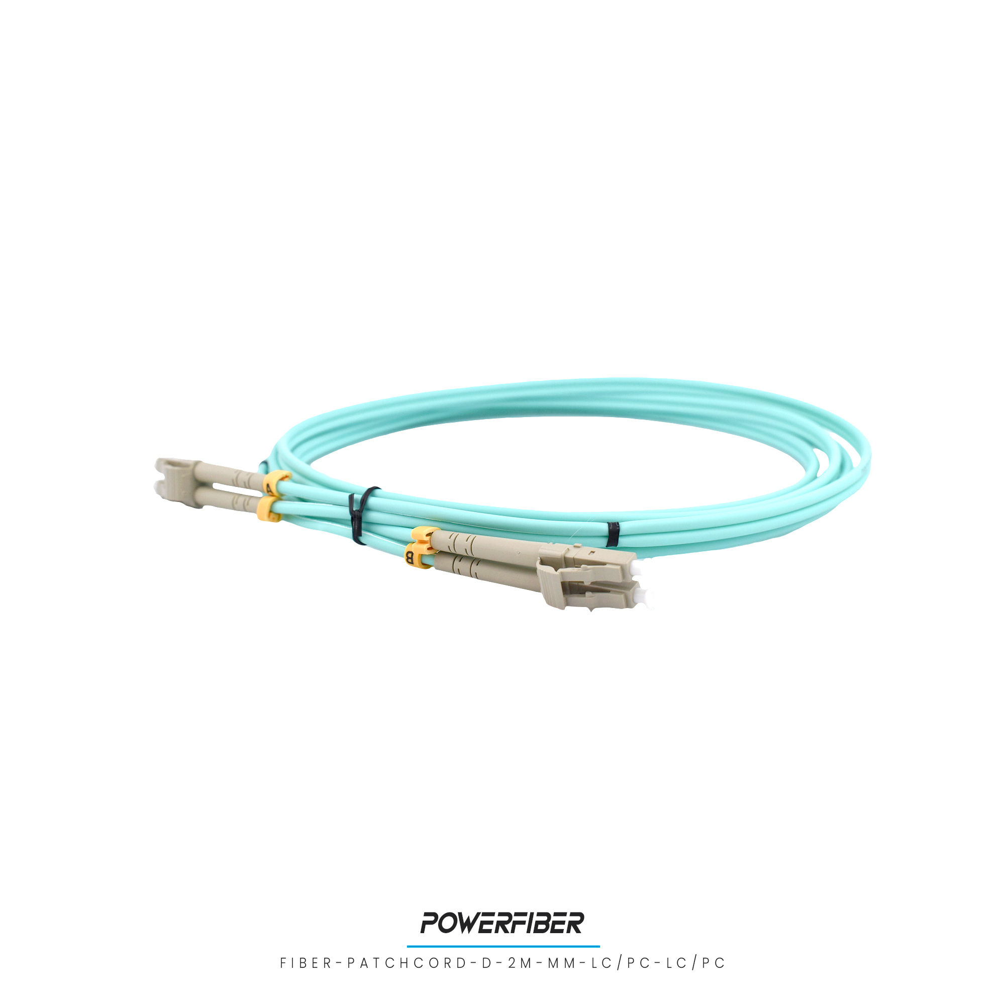 POWERFIBER FIBER-PATCH-D-2M-MM-LC/PC-LC/PC PATCHCORD DOBLE 2MTS MULTIMODO LC/PC-LC/PC - Sawerin ...