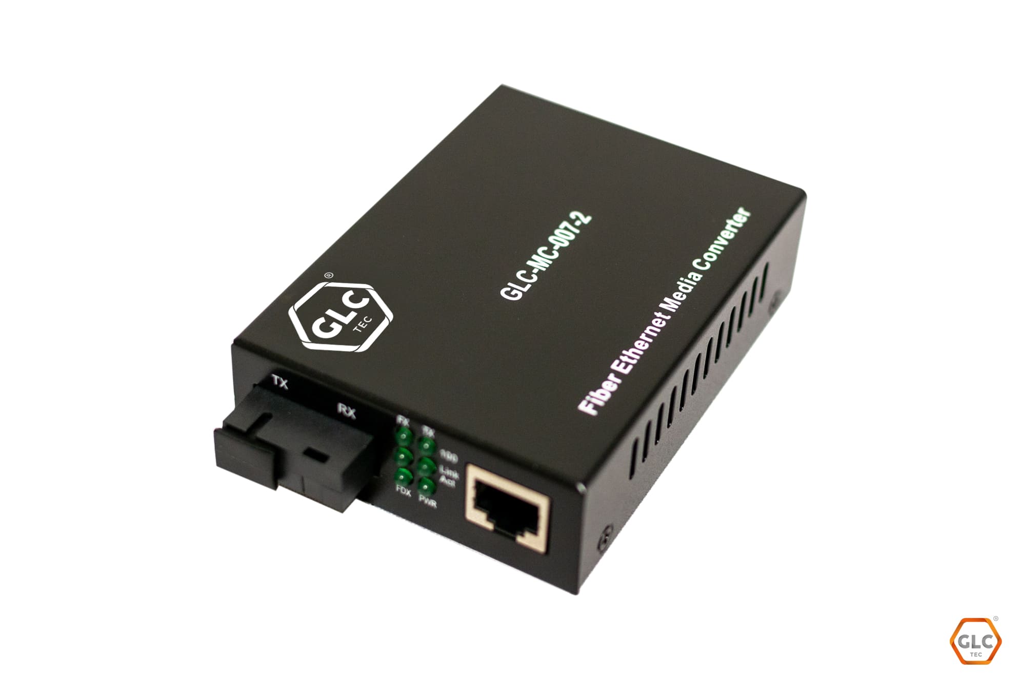GLC GLC-MC-007-2 MEDIA CONVERTER 10/100M SINGLE FIBER, SM, 1550 NM, 20 ...