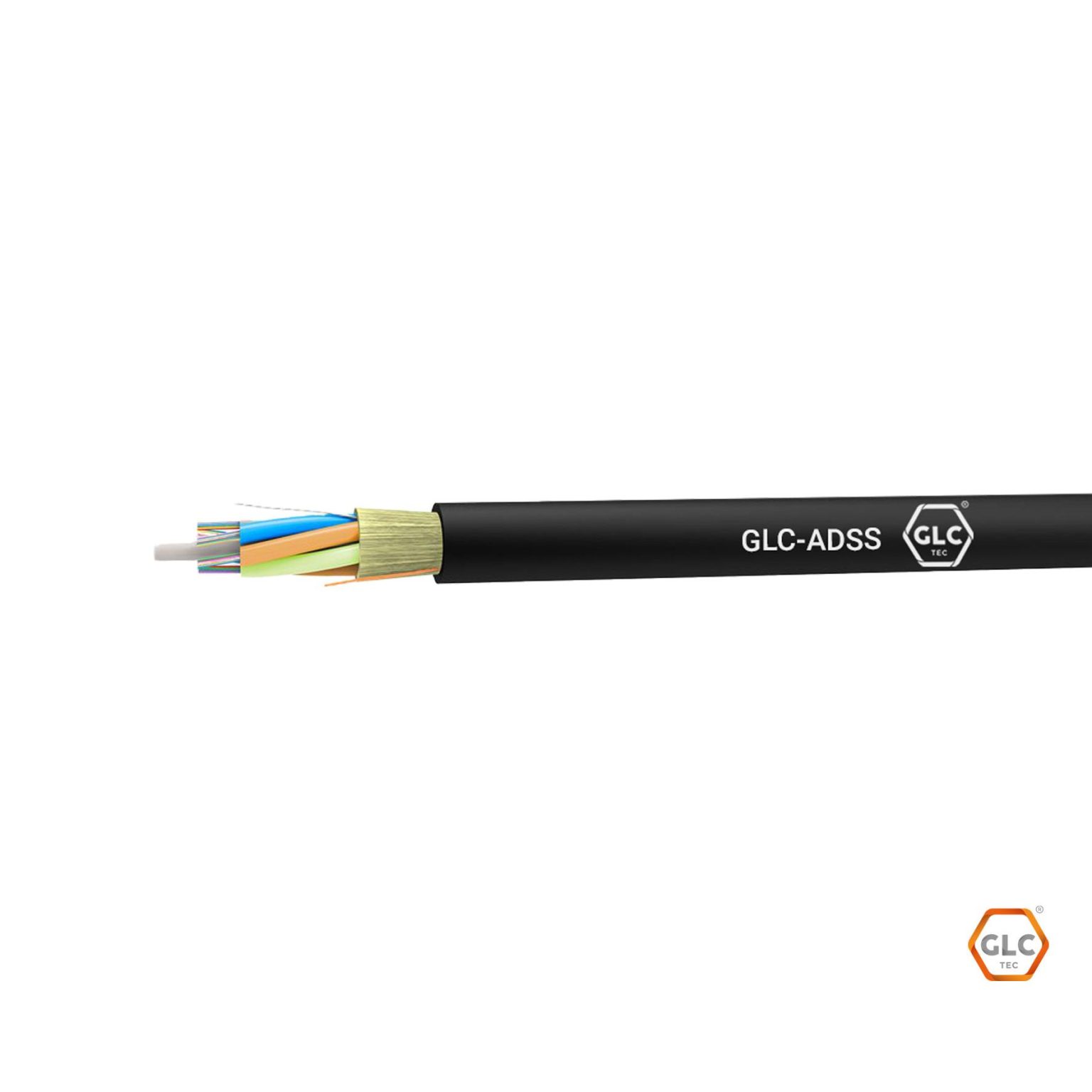 GLC GLC-ADSS80-48 Fibra ADSS Cable 48 Cores SM x metro CORTE - Sawerin ...