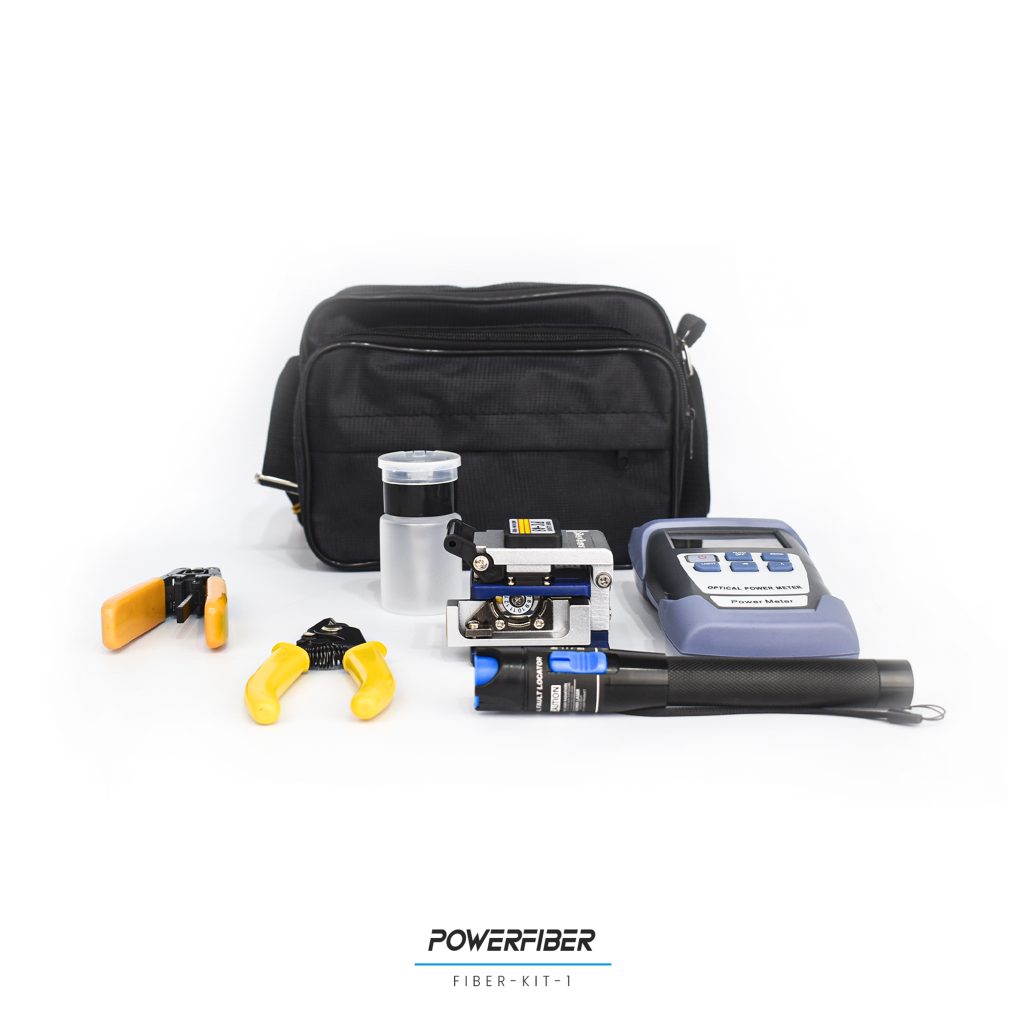 POWERFIBER FIBER-KIT-1 KIT HERRAMIENTAS PARA FIBRA OPTICA FTTH ...